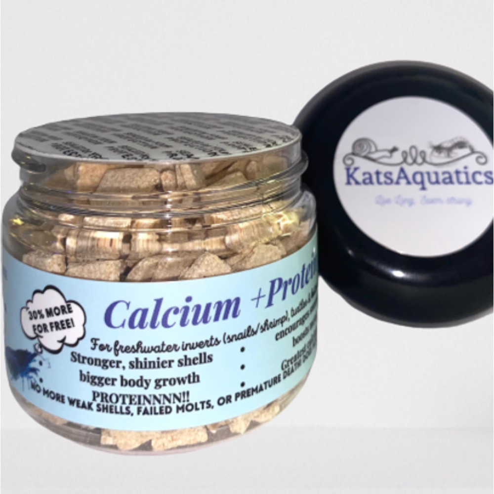 Calcium+Protein Shrimp/Snail Food – KGTropicals